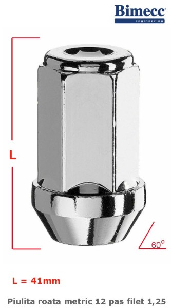 PIULITA ROATA METRIC 12 PAS FILET 1,25 CONICA – COD N1225CCL-19 ...